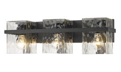 Z-Lite Bennington Matte Black 3 Light Vanity Light at Menards®
