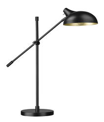 Z-Lite Bellamy Matte Black 1 Light Table Lamp at Menards®