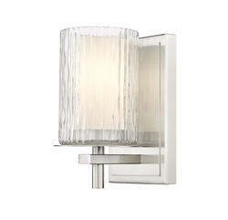 Z-Lite Grayson 1-Light Brushed Nickel Indoor Wall Light at Menards®