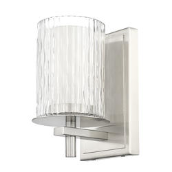 Z-Lite Grayson 1-Light Brushed Nickel Indoor Wall Light at Menards®