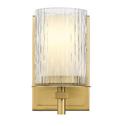 Z-Lite Grayson 1-Light Modern Gold Indoor Wall Light at Menards®