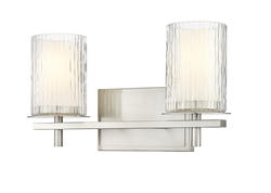 Z-Lite Grayson Brushed Nickel 2-Light Vanity Light at Menards®