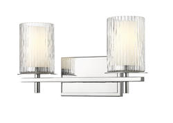 Z-Lite Grayson Chrome 2-Light Vanity Light at Menards®