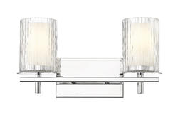 Z-Lite Grayson Chrome 2-Light Vanity Light at Menards®