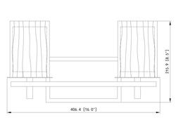Z-Lite Grayson Matte Black 2-Light Vanity Light at Menards®