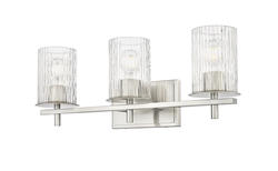 Z-Lite Grayson Brushed Nickel 3-Light Vanity Light at Menards®