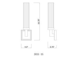 Z-Lite Beau Bronze 1 Light Wall Sconce at Menards®