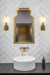 Z-Lite Beau Rubbed Brass 1 Light Wall Sconce at Menards®