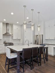 Z-Lite Fontaine Brushed Nickel 1 Light Pendant at Menards®