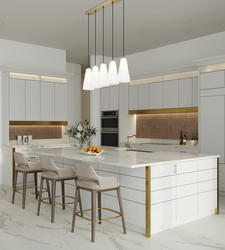 Z-Lite Farrell Modern Gold 5-Light Island Light at Menards®