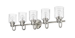 Z-Lite Kinsley Brushed Nickel 5 Light Vanity Light at Menards®