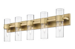 Z-Lite Lawson Rubbed Brass 5 Light Vanity Light at Menards®