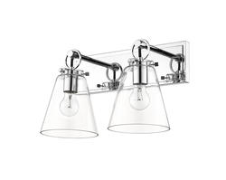 Z-Lite Harper Chrome 2 Light Vanity Light at Menards®