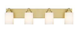 Z-Lite Soledad Brushed Gold 4 Light Vanity Light at Menards®