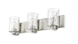 Z-Lite Beckett Brushed Nickel 3 Light Vanity Light at Menards®
