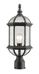Z-Lite Annex Black 1 Light Outdoor Post Mount at Menards®