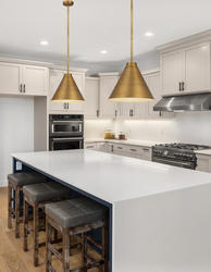 Z-Lite Eaton Rubbed Brass 1-Light Pendant at Menards®