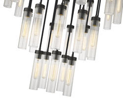 Z-Lite Beau Matte Black 27-Light Chandelier at Menards®
