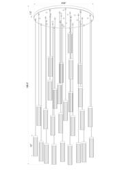 Z-Lite Beau Rubbed Brass 27-Light Chandelier at Menards®