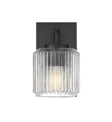 Z-Lite Landon 1-Light Matte Black Wall Sconce at Menards®