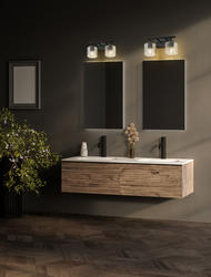 Z-Lite Landon Matte Black 2-Light Vanity Light at Menards®
