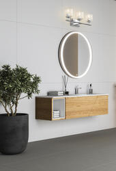 Z-Lite Landon Chrome 3-Light Vanity Light at Menards®