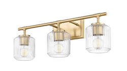 Z-Lite Landon Modern Gold 3-Light Vanity Light at Menards®