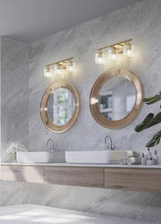 Z-Lite Landon Modern Gold 3-Light Vanity Light at Menards®
