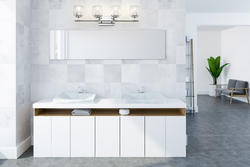 Z-Lite Landon Chrome 4-Light Vanity Light at Menards®
