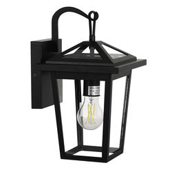 Patriot Lighting® Winfred Black Outdoor Wall Light at Menards®