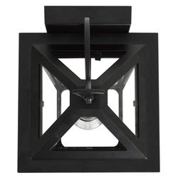Patriot Lighting® Winfred Black Outdoor Wall Light at Menards®