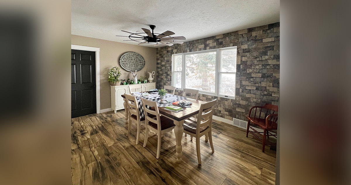 Farmhouse Dining Room - Project by Toni at Menards®