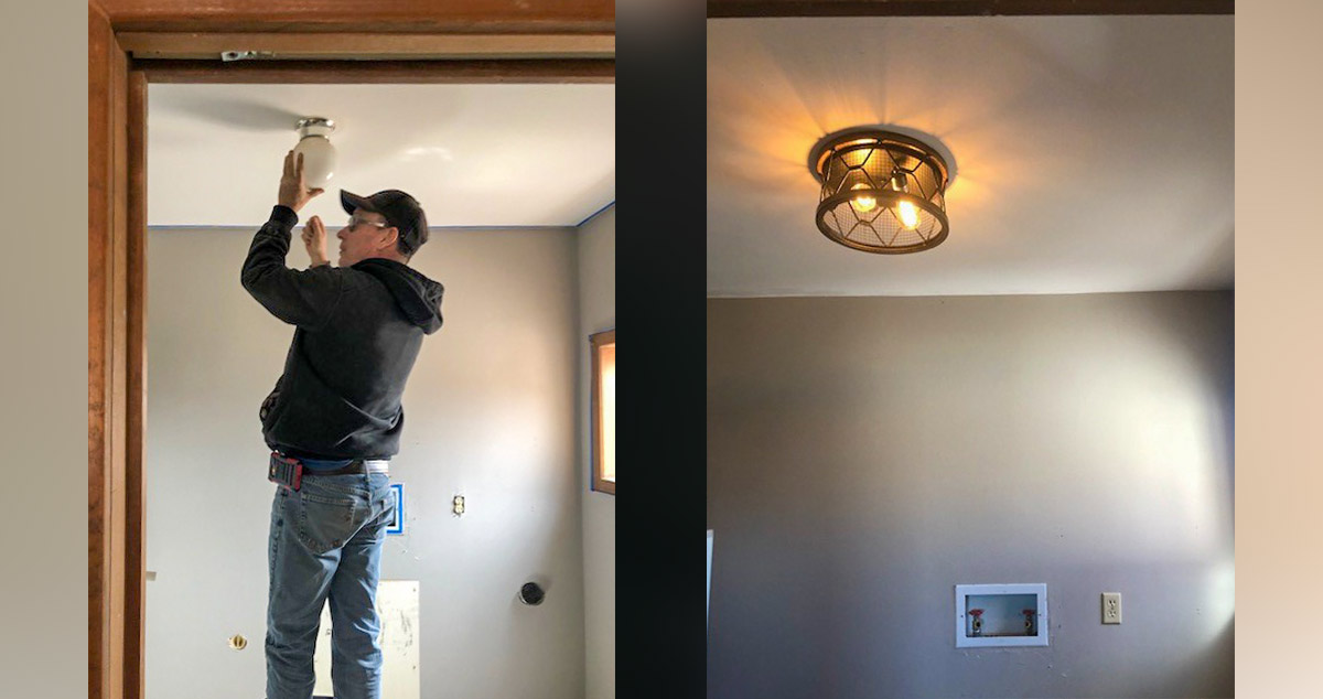 Laundry Room Redo - Project by Erika at Menards®
