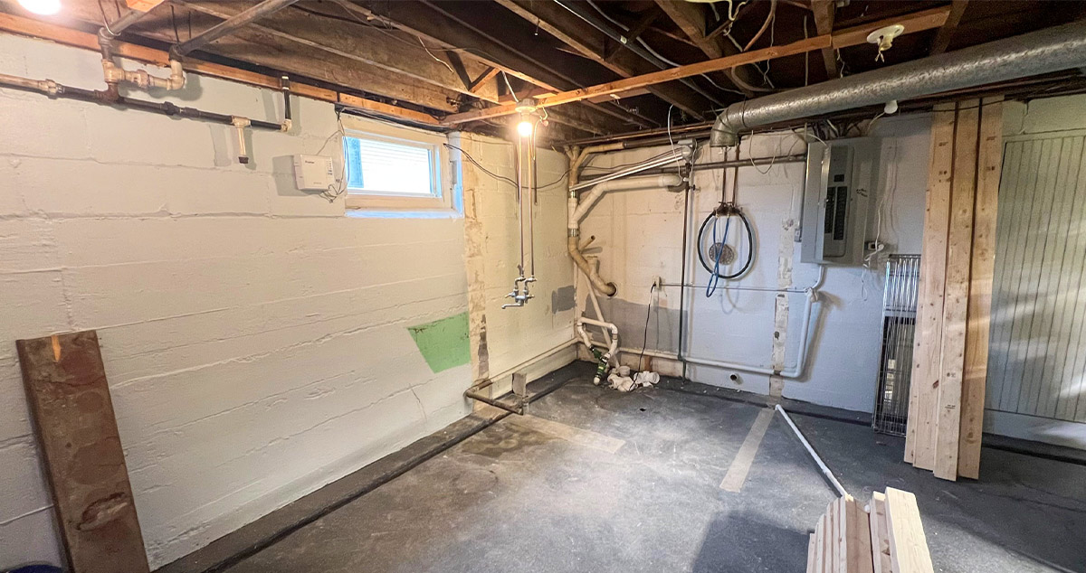 Guest Bathroom in Basement - Project by Richard at Menards®