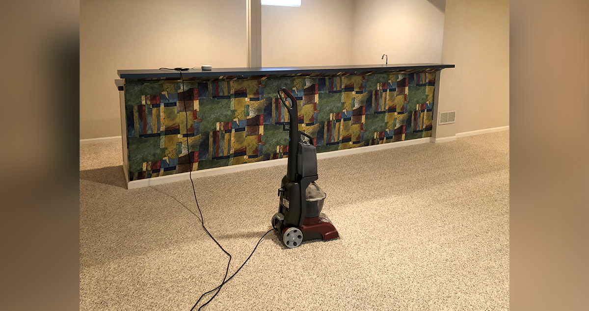 Basement Bar Finish - Project by Ian at Menards®