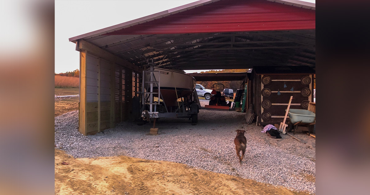 Boat Barn - Project by Debbie at Menards®