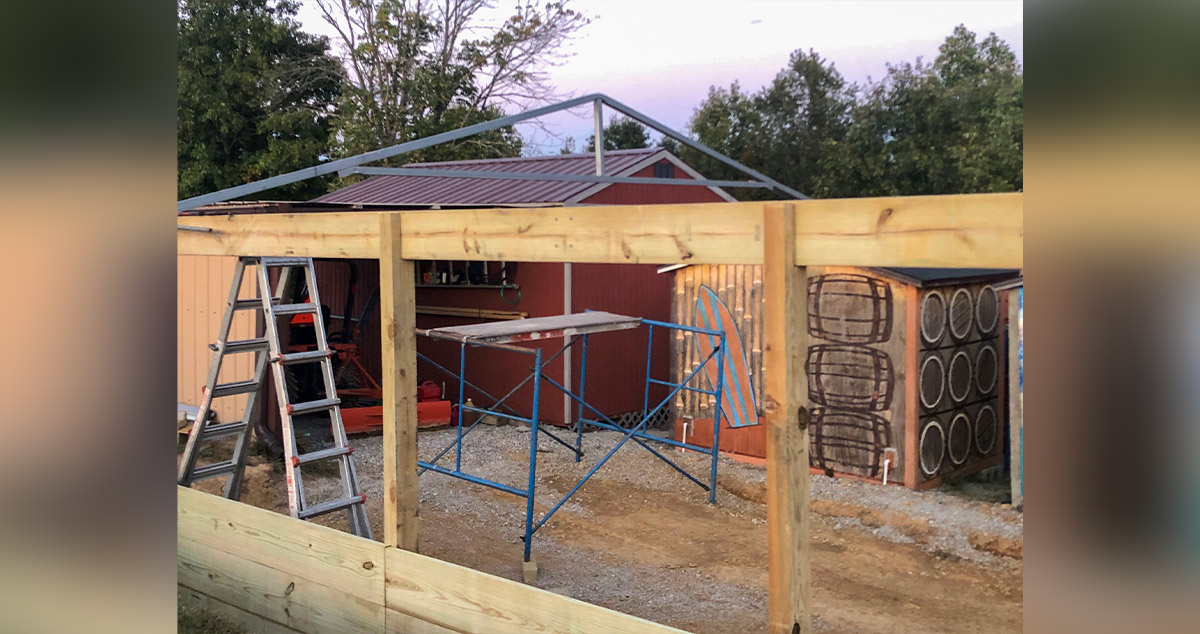 Boat Barn - Project by Debbie at Menards®