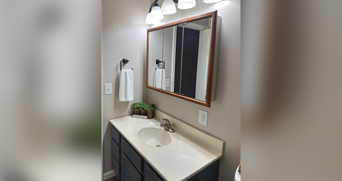Clean & Fresh Bathroom - Project by William at Menards®
