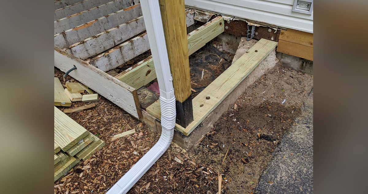 UltraDeck® Front Porch - Project by Josh at Menards®