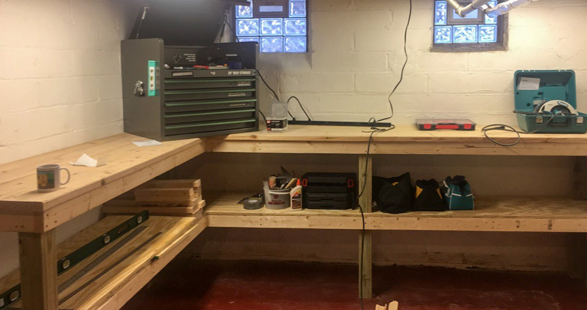 New Work Bench - Project by Joel at Menards®