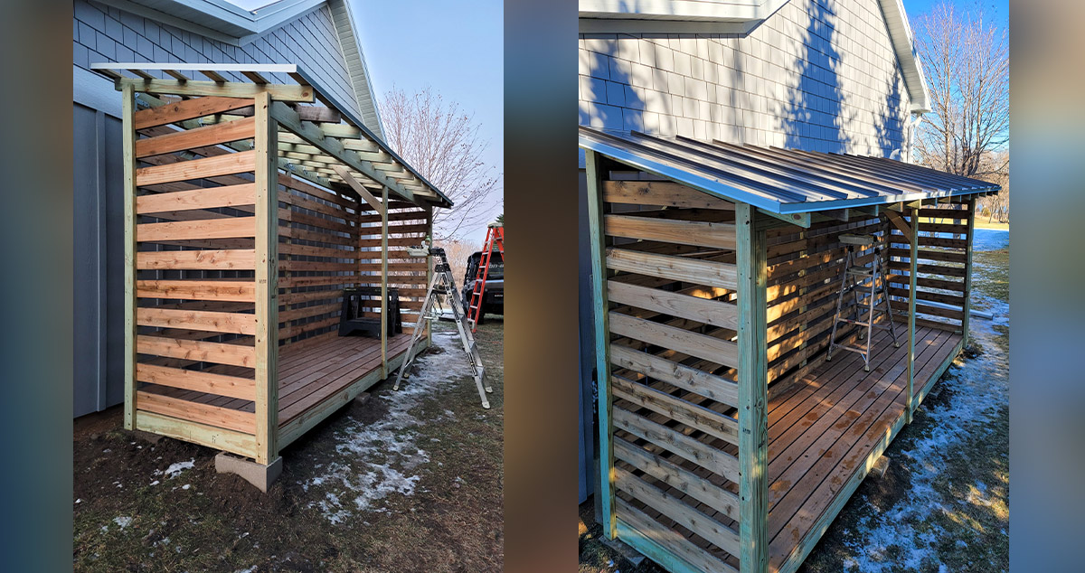 Woodshed - Project by Michael at Menards®