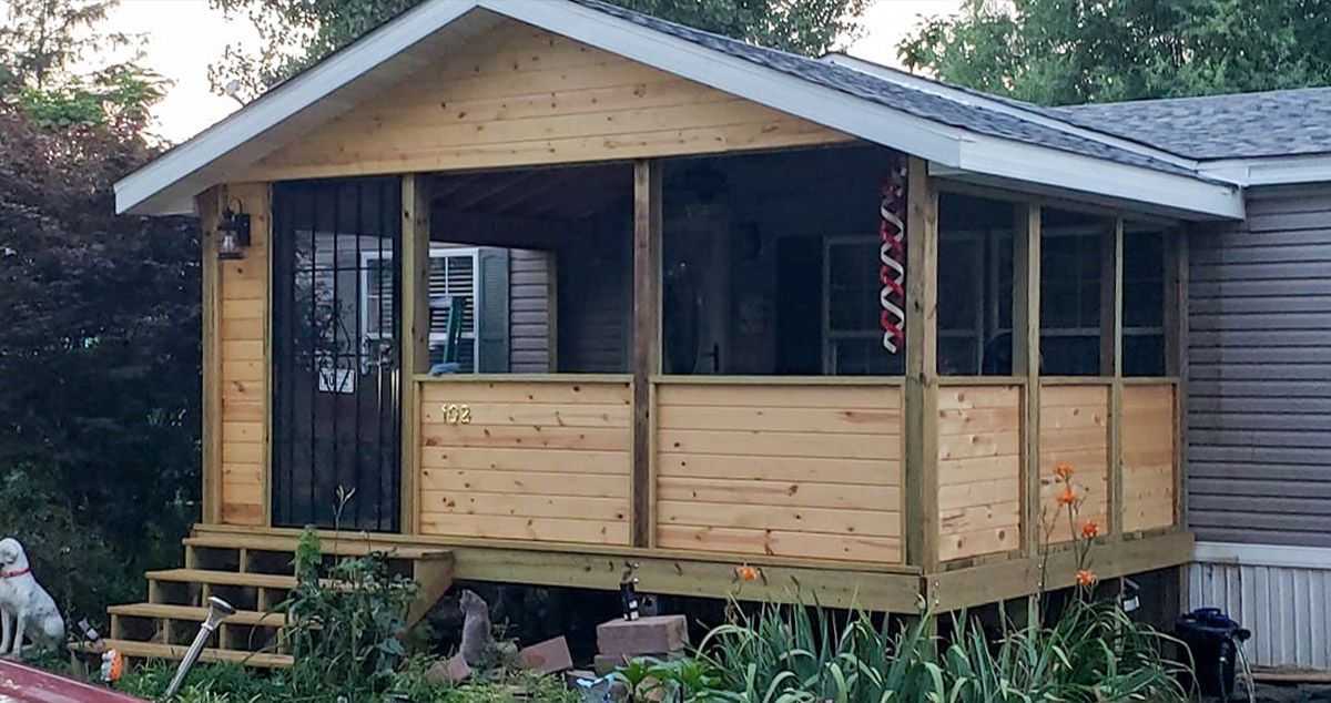 Mobile Home Front Porch Ideas 5 Simple Outdoor Space Upgrades For Your