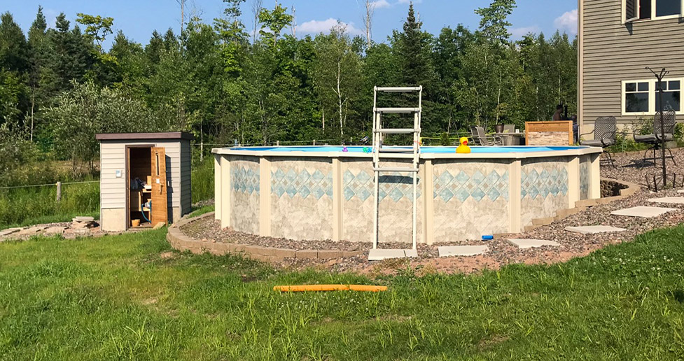 New Pool Area - Project by Patrick at Menards®