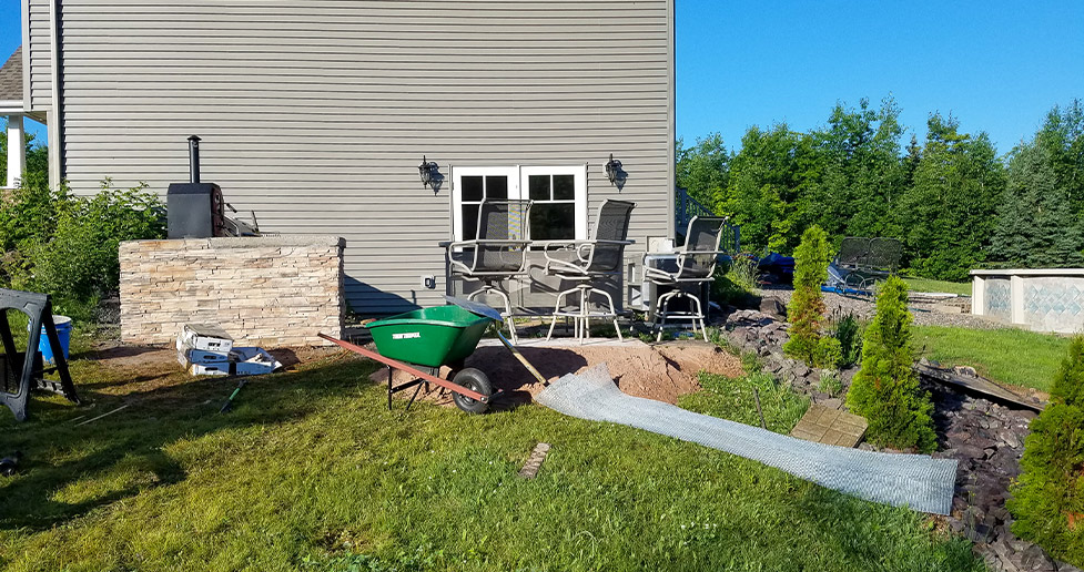 New Pool Area - Project by Patrick at Menards®