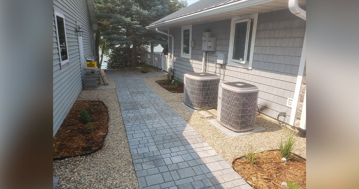 Paver Block Walkway - Project by Cole at Menards®