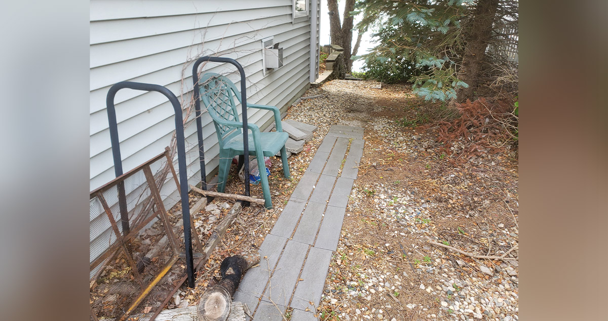 Paver Block Walkway - Project by Cole at Menards®