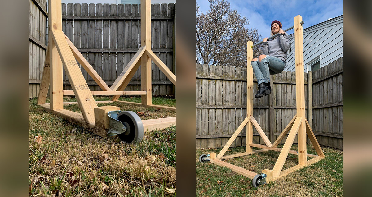 Home Pull-Up Bar - Project by Kirsten at Menards®