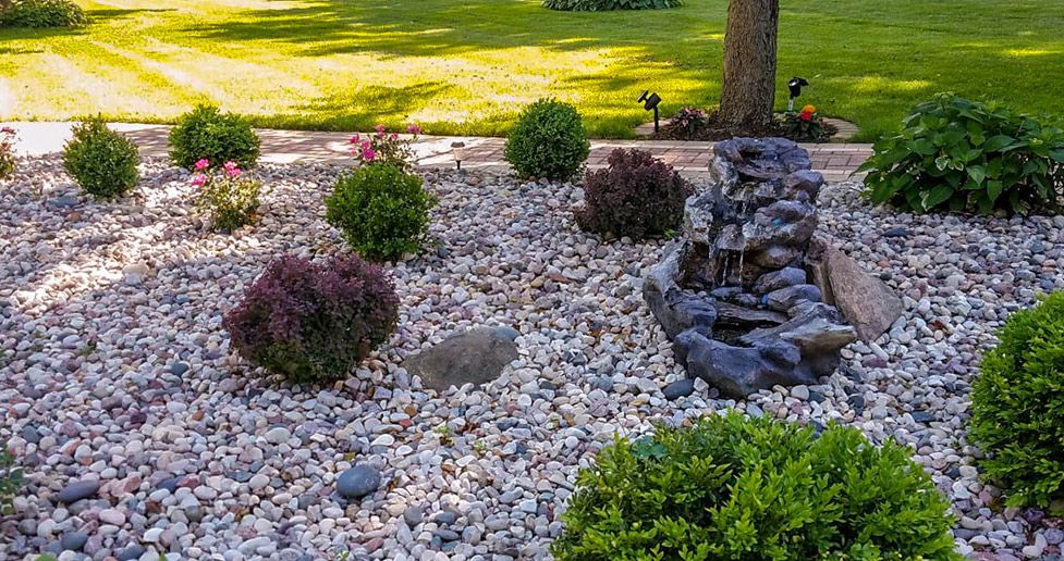 Fountain Rock Garden - Project by Fabiola at Menards®