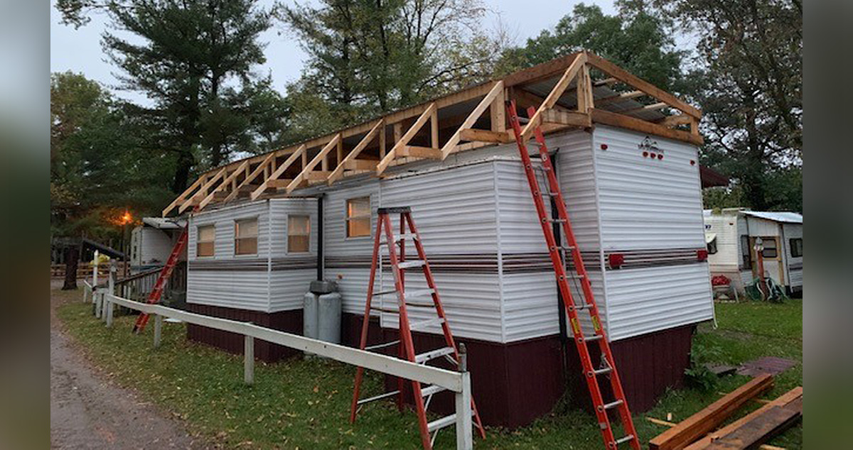 Camper Trailer Roof - Project by Kal at Menards®