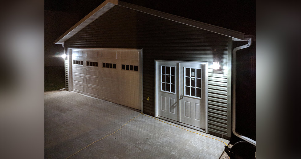 Garage Build aka Pub N Grub - Project by Scott at Menards®